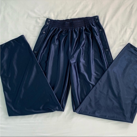 Nike | Pants | Mens Navy Blue Nike Snap Pants | Poshmark